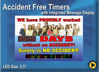 Digital Safety Timers, Safety Event Timer, OSHA Timer, Electronic ...