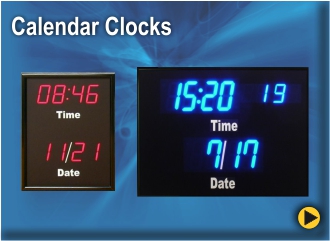 BRG Digital Specialty Clocks